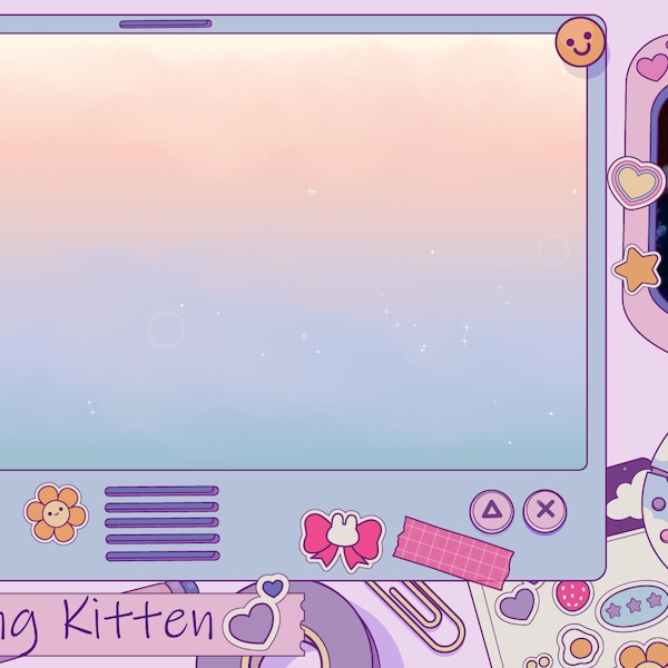 Animated Retro Gaming Stream Overlay: Nostalgic Lofi Twitch Bundle ...