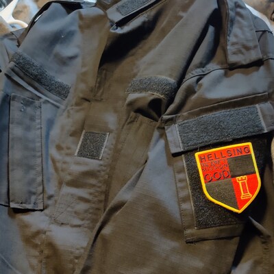 Hellsing Shield Cosplay Patch - Etsy