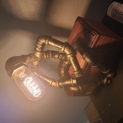 Holiday Gifts, Christmas Gift, Lamp, Table Lamp, Desk Lamp, Industrial ...