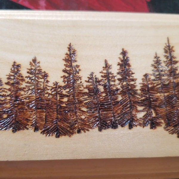 Wood Burned Tree of Life | Pyrography | Wall Art | Gift | Live Edge ...