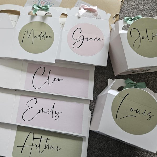 Personalised Wedding PIZZA Box | BLUE CHECKERBOARD | Takeaway Buffet ...