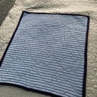 Littlefoot Blanket | Filet Crochet Blanket Pattern | Baby Blanket ...