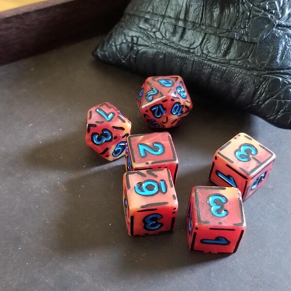 Borderlands Inspired Lilith **extra Dice** Dnd/dungeons and Dragons/rpg ...