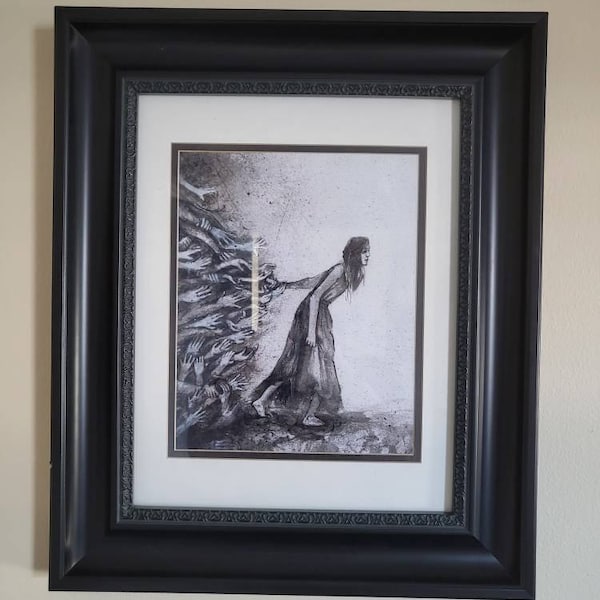 The Fates Art PRINT, Original Watercolor Illustration Artwork Greek ...