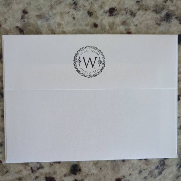 Letter P Stamp, Floral Name Initial Stamp Monogram, Handmade Wedding ...