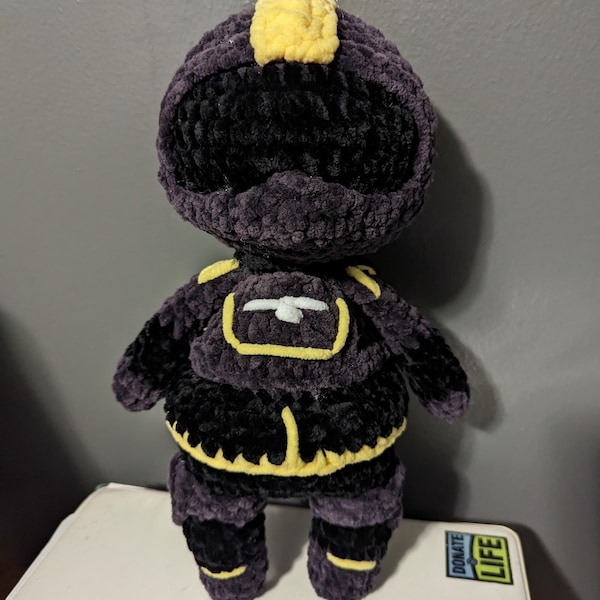 Helldiver Soldier Crochet Pattern - Video Game Inspired - PDF File - Etsy