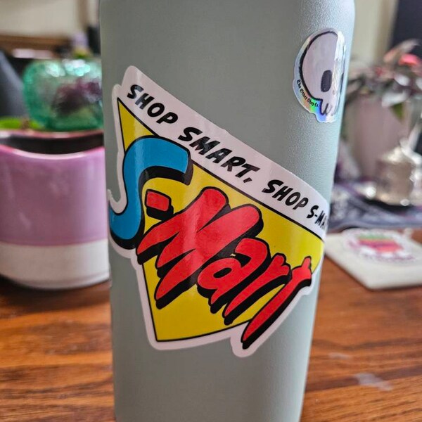S-mart Vinyl Sticker! Shop Smart, Shop S-mart! 4.5" All Weather Evil ...