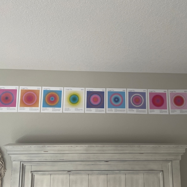 Aura Poster Prints, Aura Poster Print, Spiritual Hot Pink Trendy Wall ...