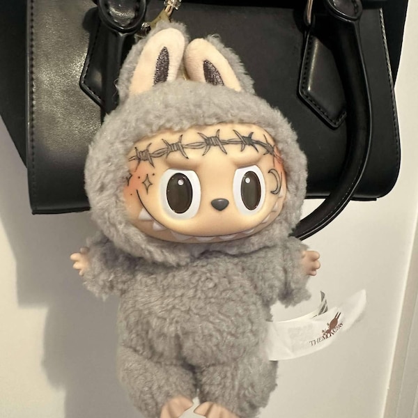 Custom Face-tatted Labubu | Tattoos, Iced-out Grills, Painted Eyes ...