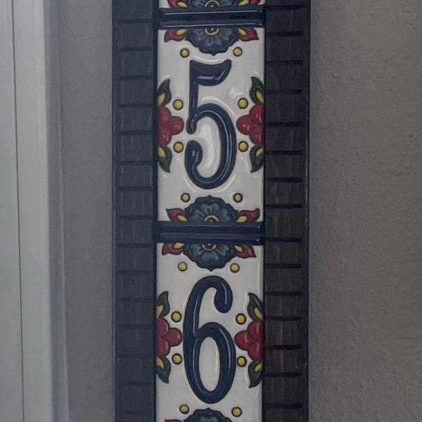 Key Holder for Wall, Key Rack, Key Hanger, Mexican Tile, Ceramic Tile ...