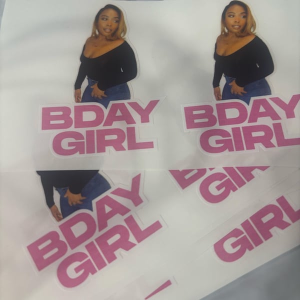 Custom Birthday Girl Party Cups – 16oz Clear Plastic Cups With Your ...