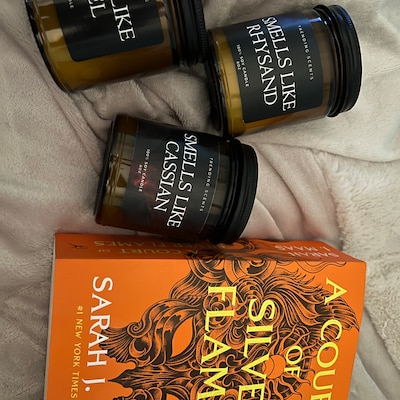 Smells Like Aaron Warner Candle Shatter Me Inspired Candle Bookish ...