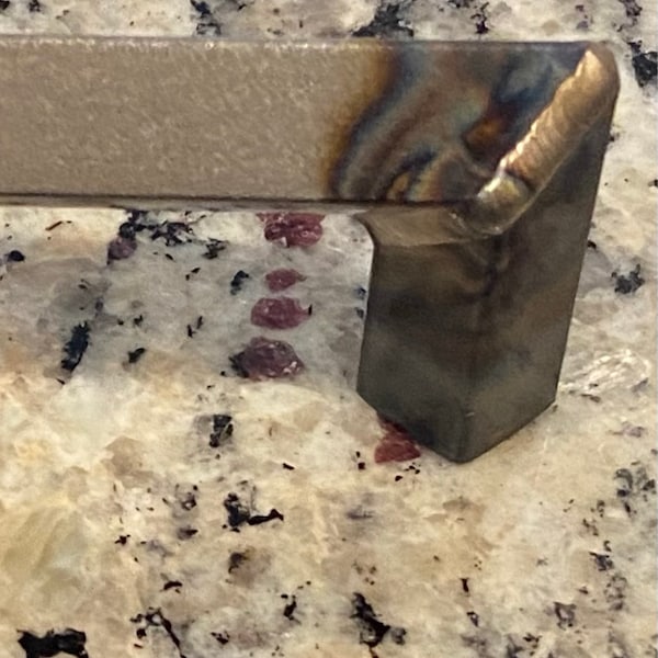Unique Tig Welded Cabinet Pull Handle Buffed Finish Raw Steel Color - Etsy