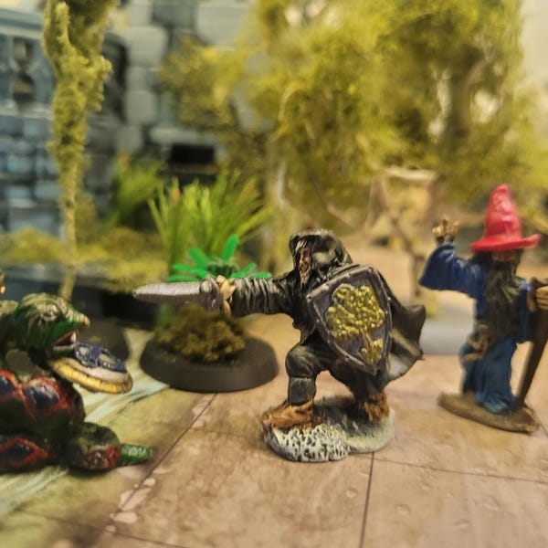 Painted Lizardfolk Render Miniature – D&D / Pathfinder / Fantasy Ttrpgs ...