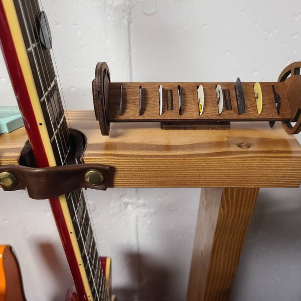 Guitar Pick Holder - Guitar Pick Case Wall Mount, Gift for Musician ...