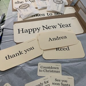 Mini Happy May Day Flash Cards Set of 21 2.5 X 1.375 May Day Basket ...