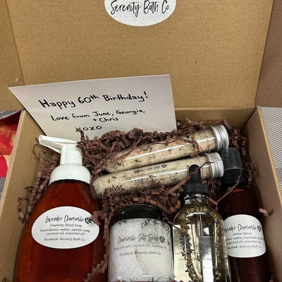High Foaming Bubble Bath Gift Box - Etsy