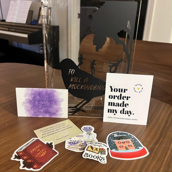 Acrylic Book Vase - ACOTAR A Court of Thorns and Roses - Etsy