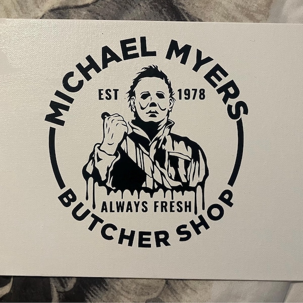Michael Myers Butcher Shop Svg, Halloween Graphics, Tshirt Graphics ... Michael Myers Butcher Shop Svg, Halloween Graphics, Tshirt Graphics ...