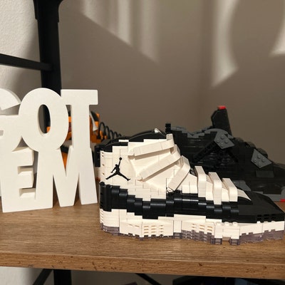 Fresh Kicks 3D Printed Lettering Hypebeast Sneaker Decor Streetwear Art ...