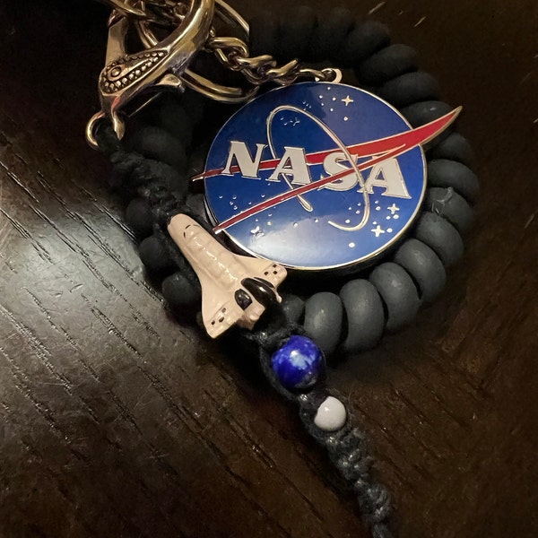 Solar System Key Ring Keychain, #77, Keychain, Beaded Keychain, Outer ...