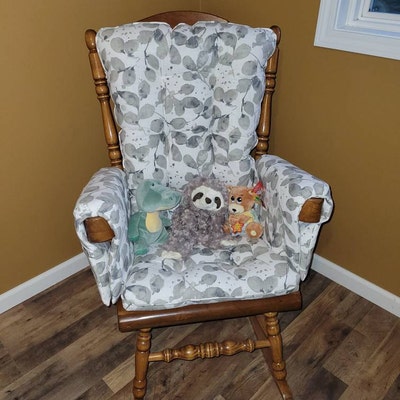 Chair Cushions/ Glider Cushions/rocker Cushions/ Rocking Chair Cushions ...