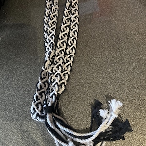 Slim Hemp Celtic Braid Handfasting Cord Natural Eco Friendly Hemp Sage ...