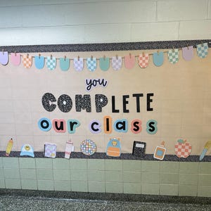 Composition Notebook Themed Number Posters for Classroom Number Posters ...