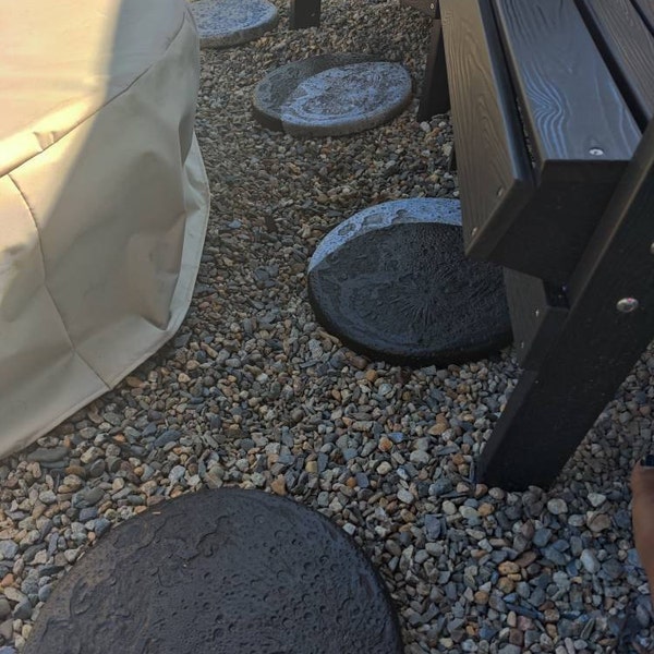 Moon Phase Stepping Stone Set of 6 - Etsy
