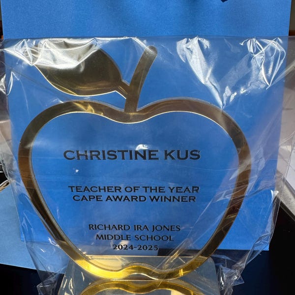 Cloud-shaped Acrylic Award Personalized Trophy With Wooden Base for ...