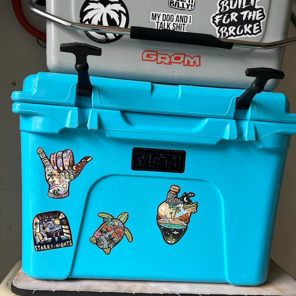 STOKED // Weatherproof Outdoor Sticker // Vinyl 4" - Nature, Exploring ...