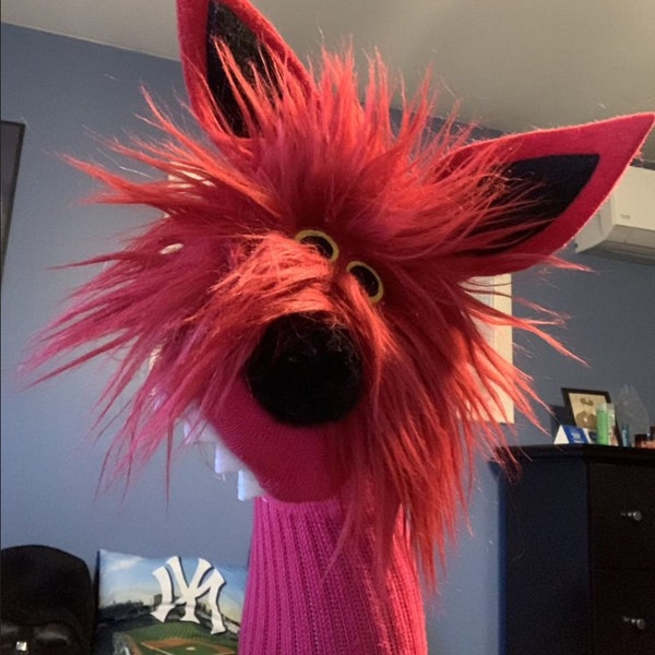 Monarch Butterfly Sock Puppet. Professionally Sewn, Handmade, Couture ...