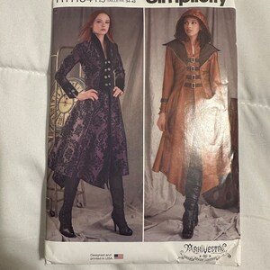 Simplicity 2881 Civil War Dress UNCUT Costume Sewing Pattern Plus Size ...