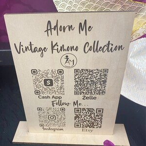 QR Code Tip Box Busking Box Musician Tip Box Gig Box - Etsy