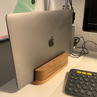 Dual Laptop Stand, Dual MacBook Stand - Etsy UK