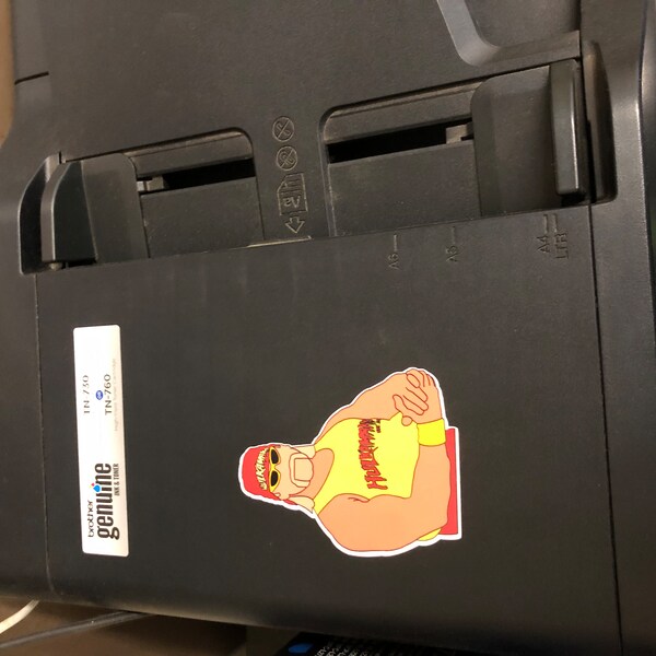 Hulk Hogan Sticker, Hulkamania, 90s WWF, Wrestling, Waterproof Vinyl ...