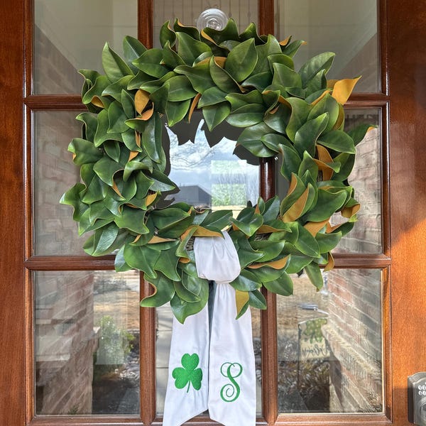 Monogrammed Wreath Sash, Embroidered Sash, Wreath Sash, America Sash ...