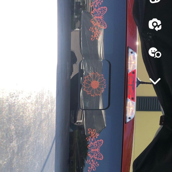 Butterfly Vinyl Decal, Vinyl Sticker, Scrapbook, Car Window, Car Decal ...