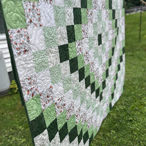 Easy Quilt Patterns PDF Oasis Quilt Pattern for Beginners Quilting ...