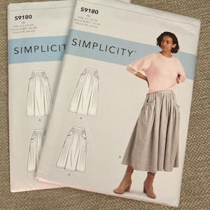 Uncut Vintage Simplicity Sewing Pattern 7701 Misses Dress Size 8-18 FF ...