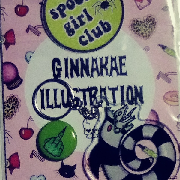 Spooky Girl Gang Sticker Pack - Etsy