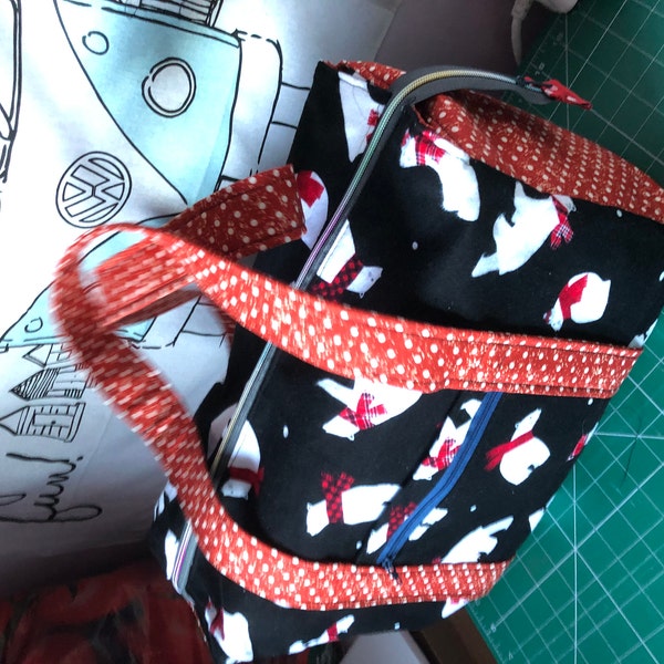 Escape-pod Travel Collection PDF Sewing Pattern. Weekend Bag and Travel ...