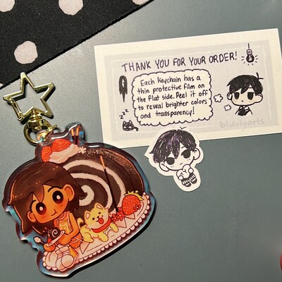 9 Pcs OMORI Sweets Sticker Set - Etsy