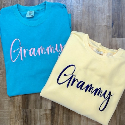 Preppy Girl Monogram Frame Embroidery - Etsy