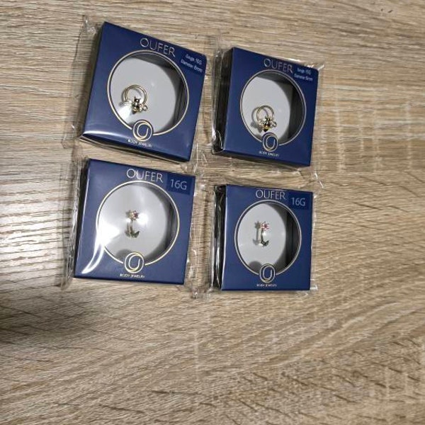 316L Stainless Steel 16G Bee Helix Daith Conch Earring/bee Septum Nose ...