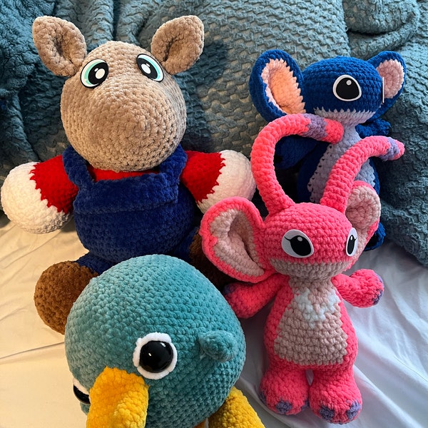 PATTERN: Frank the Panda, Crochet Panda Bear PDF Pattern, Amigurumi ...