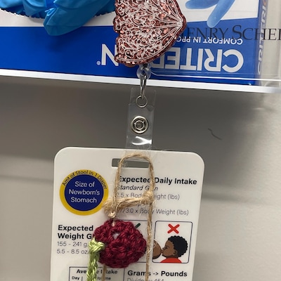 Rose Gold Glitter Resin Eyeball Badge Holder, Eye Badge Holder ...