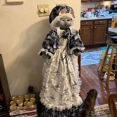 Handmade Country Mouse Design Cover for Solid Freshener - Etsy