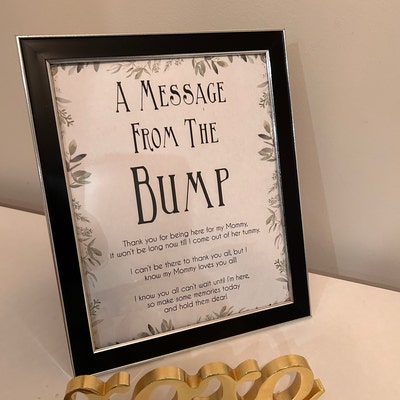 Message From Baby, Baby Shower Games, Printable Baby Shower Games ...