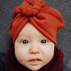 Turban bonnet fille, bébé et enfant AU CHOIX - Etsy France